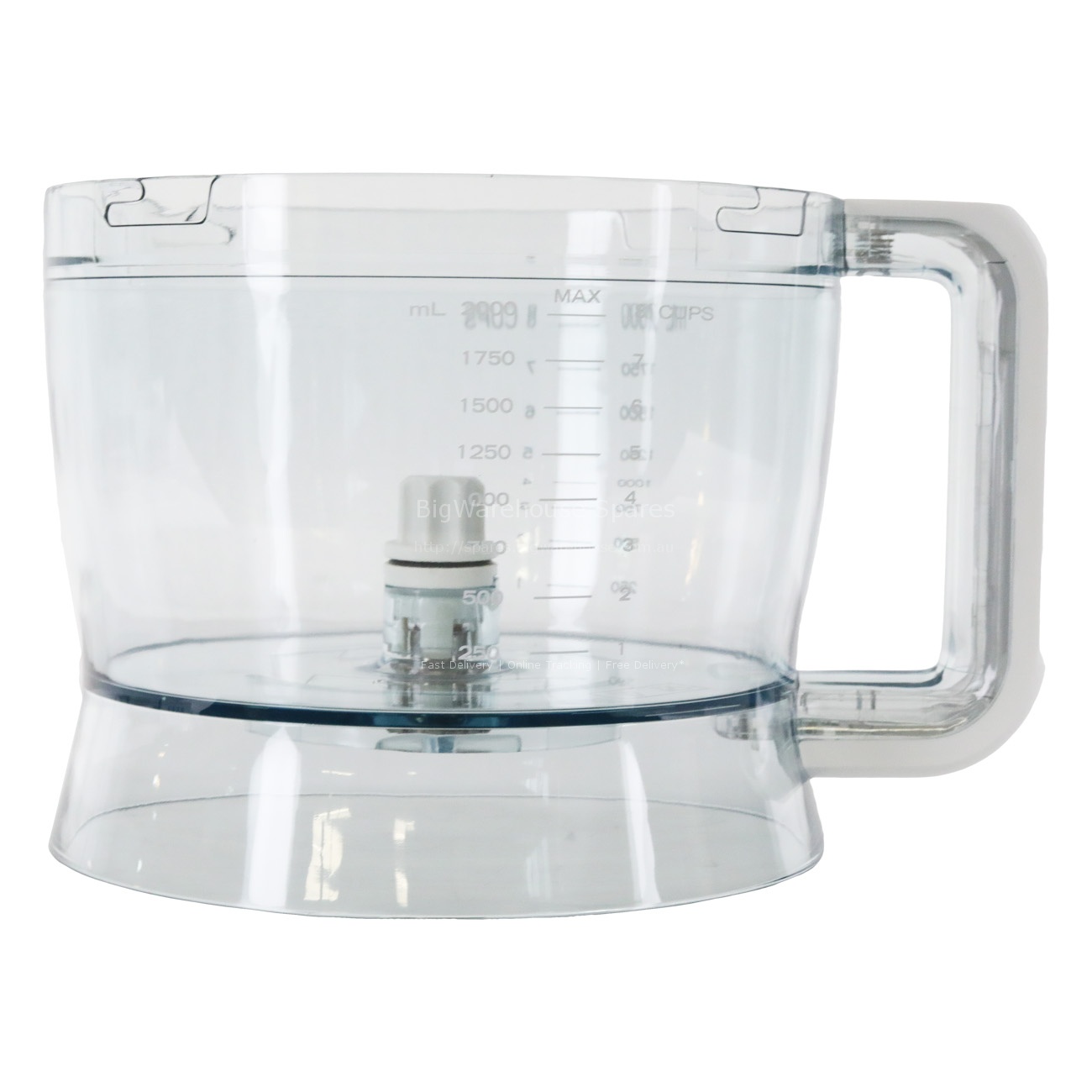 BES870 BES810BSS EM6910 now white handle processor bowl assy