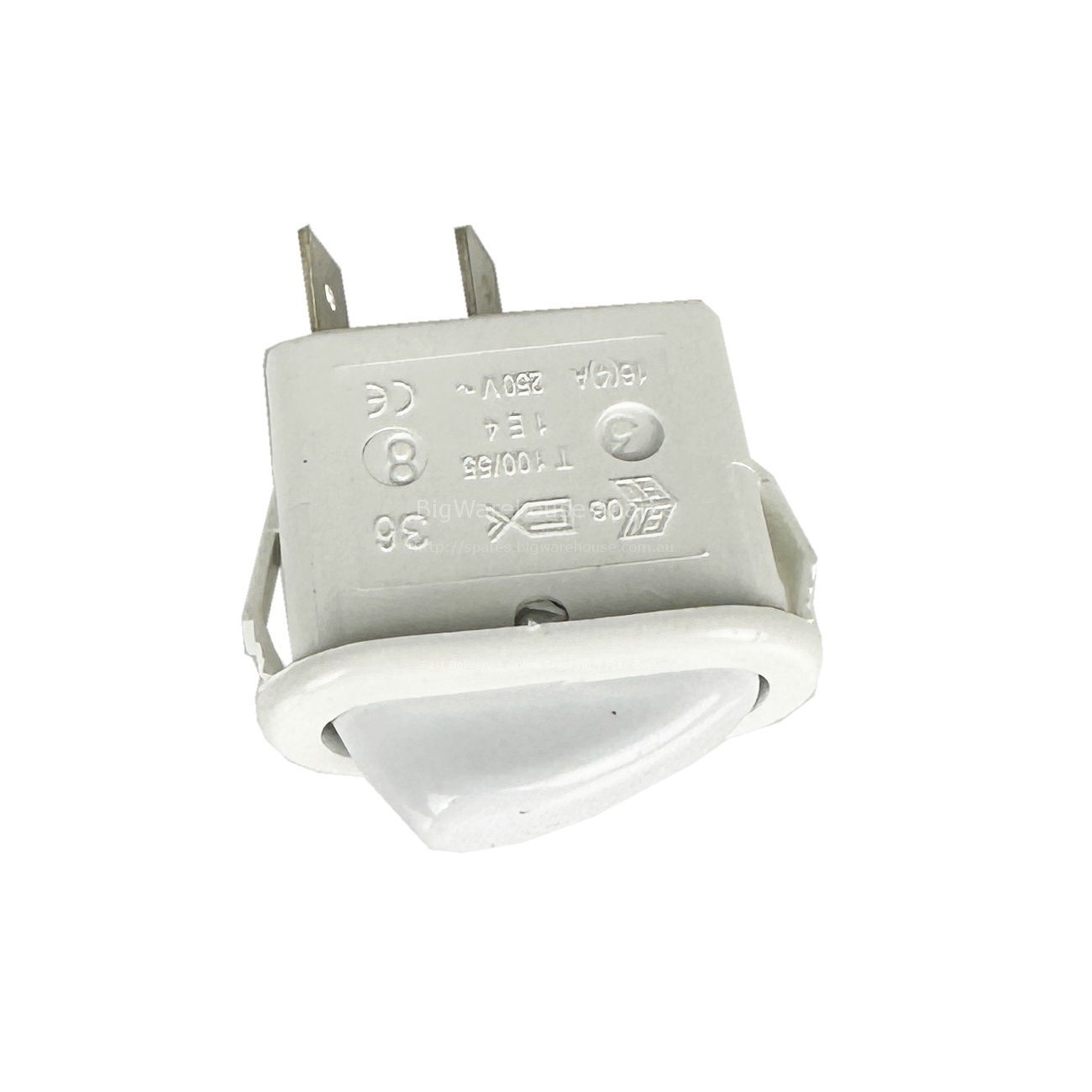 CHEF COOKERS (ELECTRIC) EGC651W*03 switch rocker single pole white