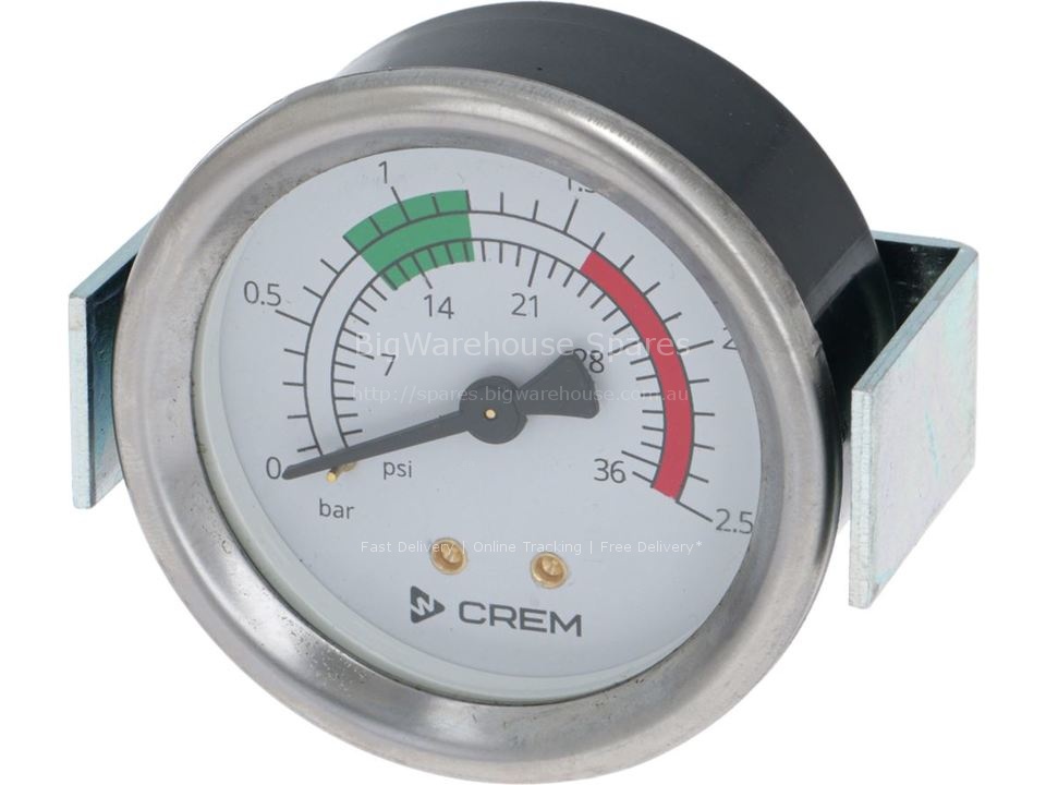 Expobar Components Pressure gauges boiler pressure gauge 60 mm 0 2 5 ...
