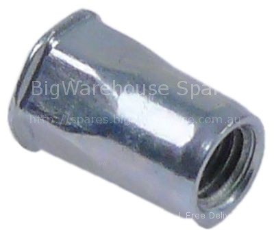 Fagor Pasta cooker gas CPG7-05NC Ver:201107- rivet nut thread m5 dn 7mm ...