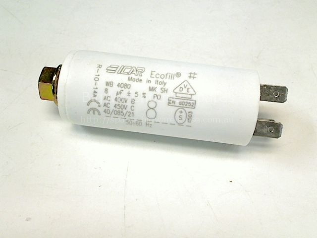 FISHER PAYKEL DRYER ED56 capacitor 400v8uf