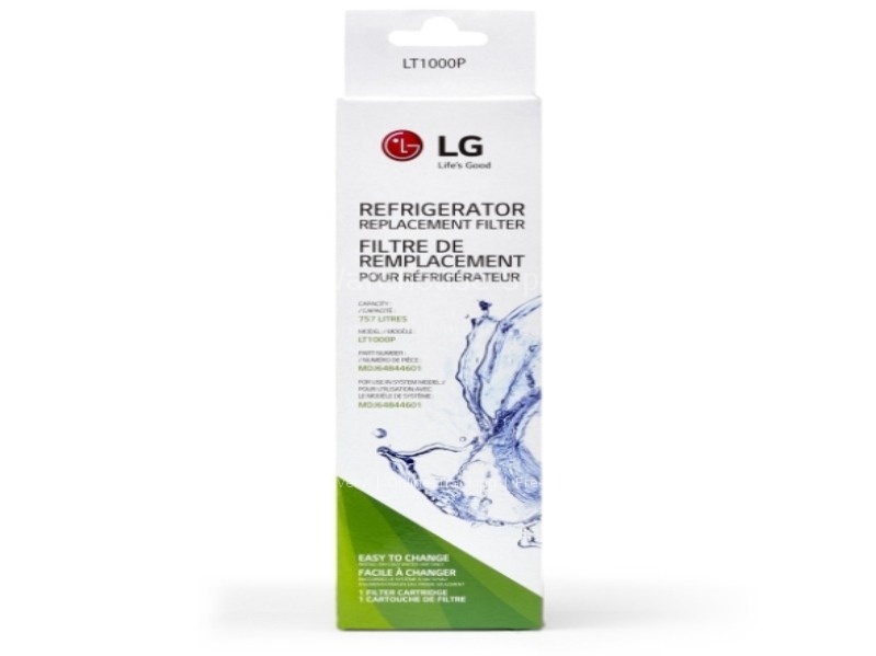 LG Refrigerator GF-L708PL filter assembly water