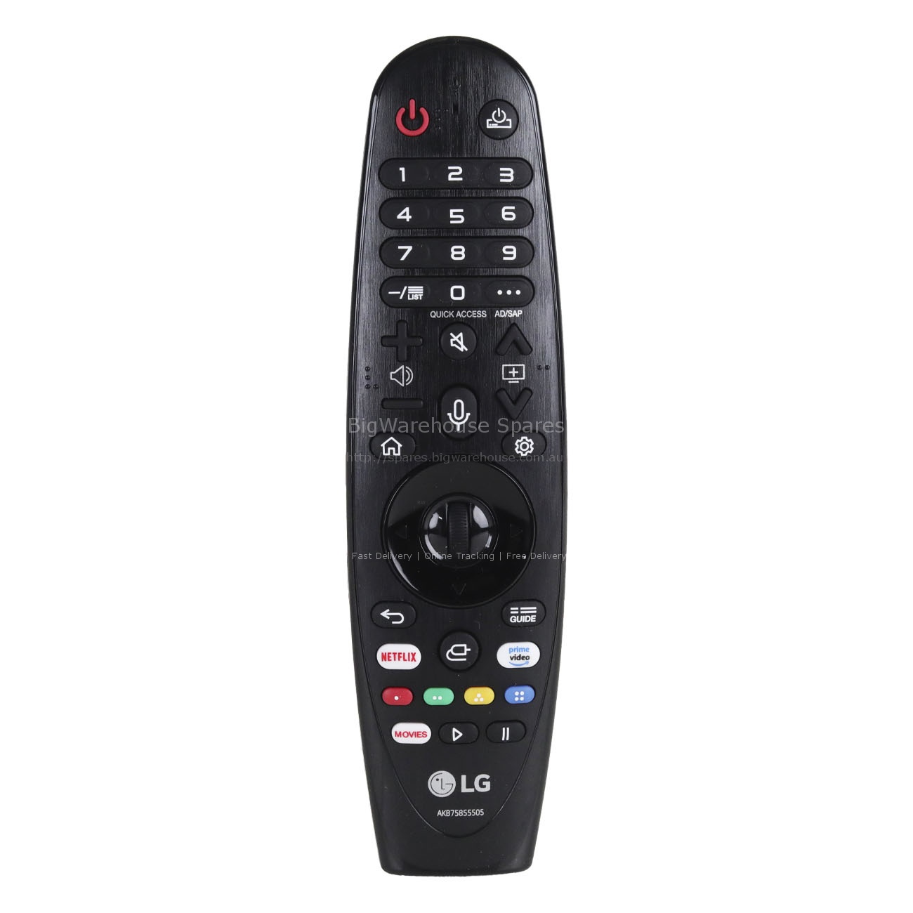 LG TV 42PG60UD-AA remote control