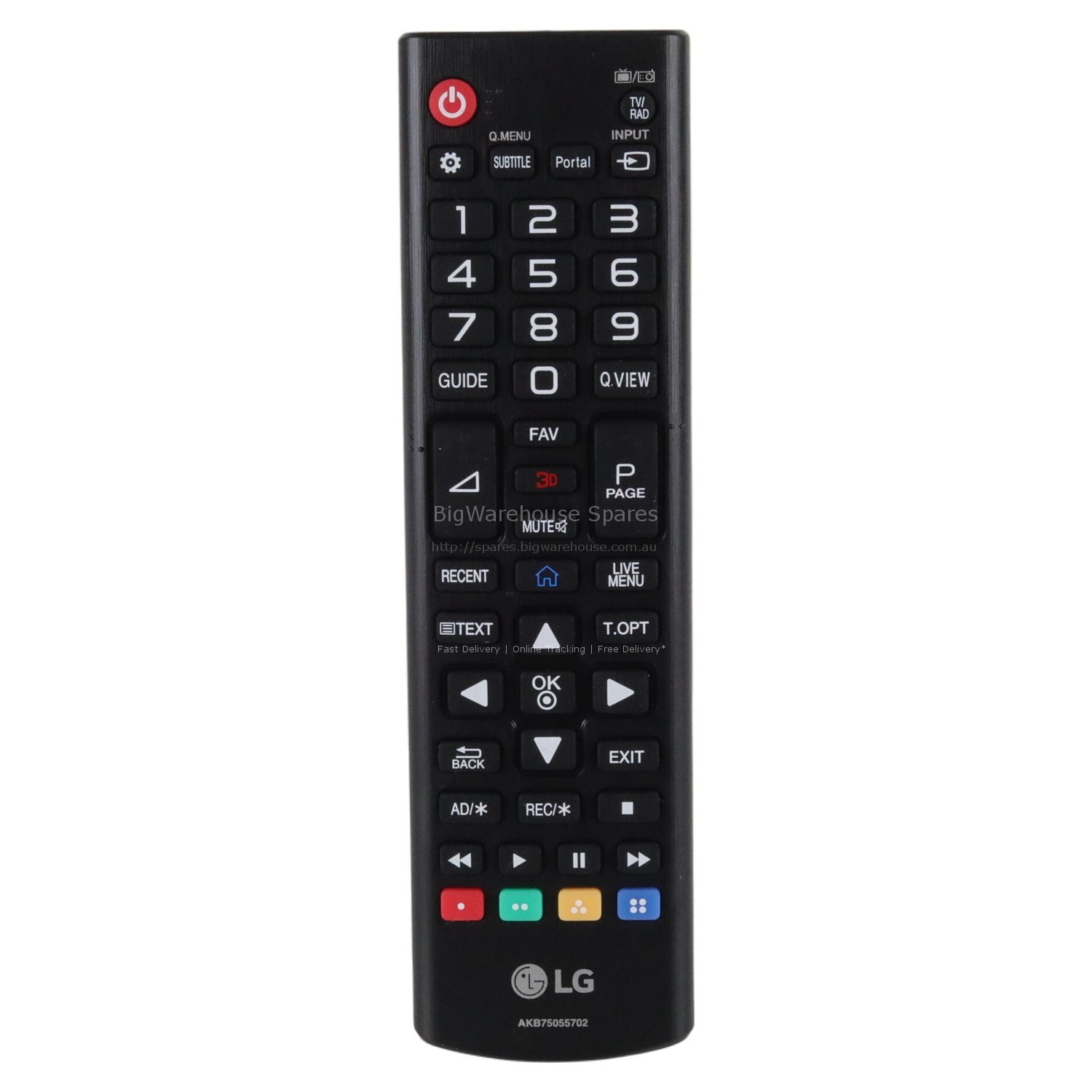LG TV RT-21FA35RX remote control without guide button