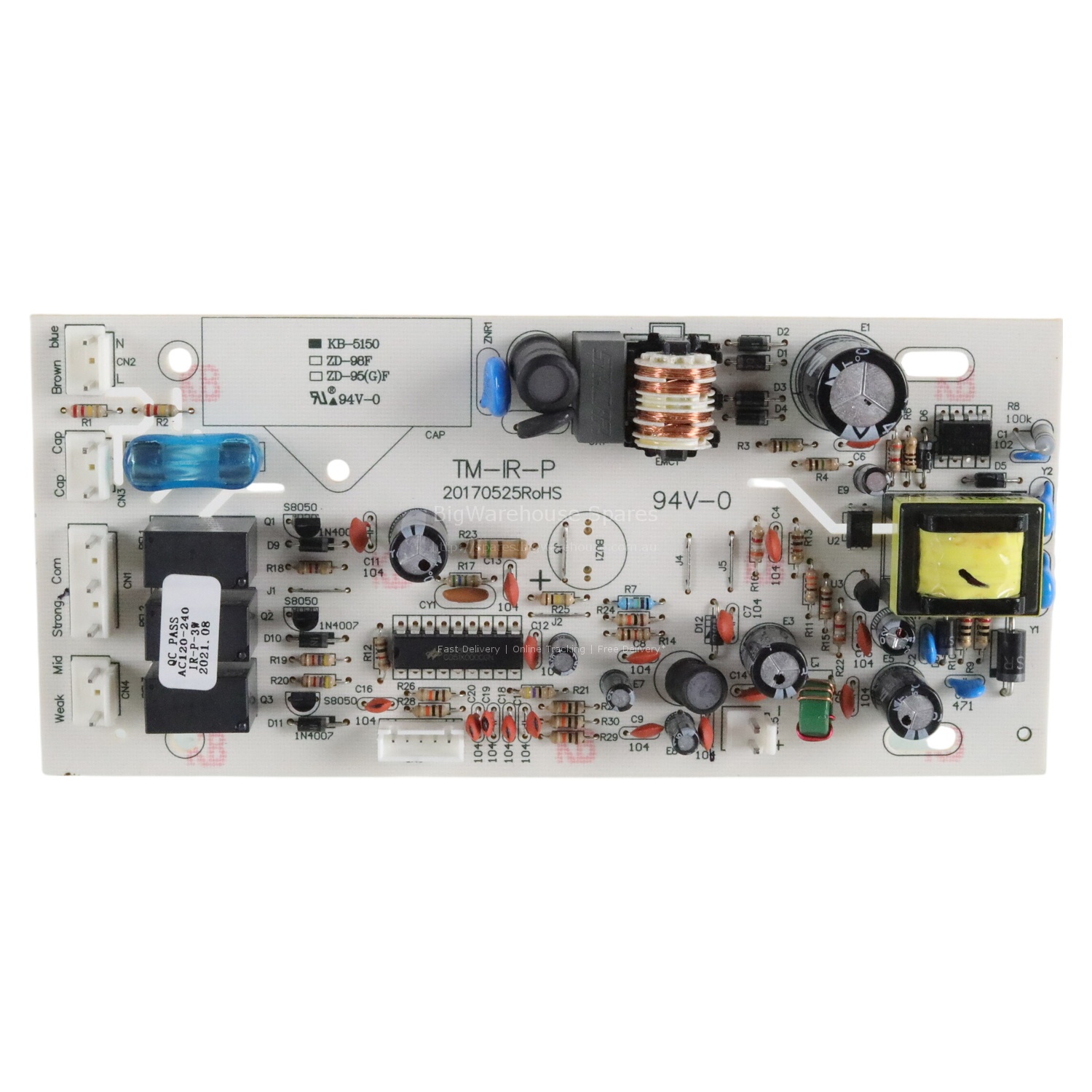 OMEGA OA412FR Parts List | BigWarehouse Spares