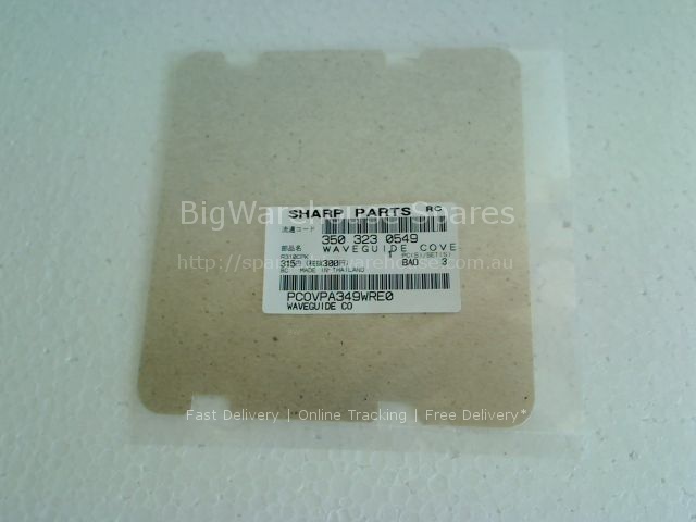 Sharp MICROWAVE R395FS 4 14 waveguide cover | BigWarehouse Spares