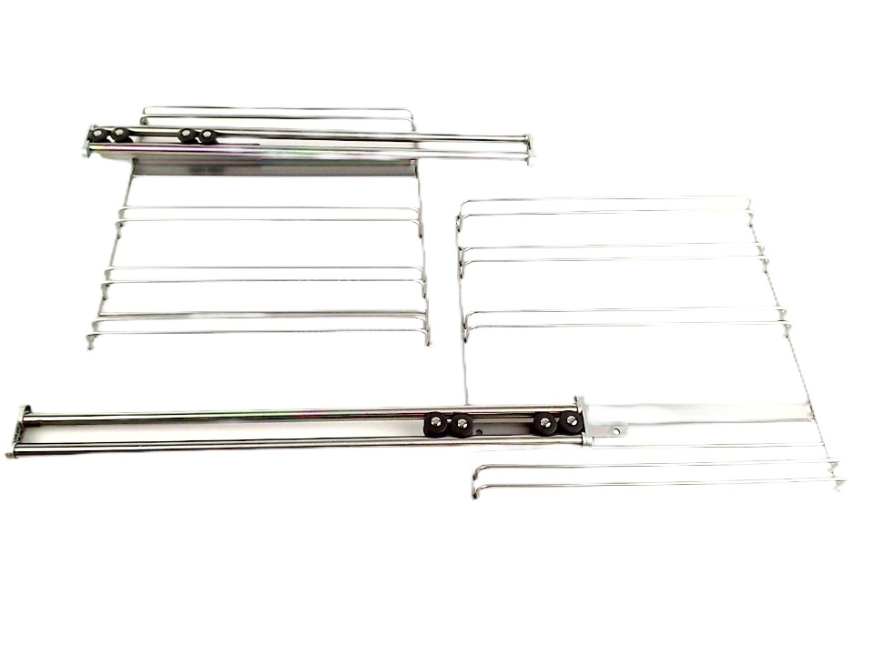 SIEMENS Oven HM676G0S150 telescoping extension rails 1 fold pair left ...