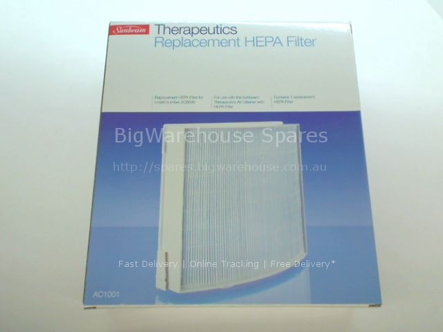 SUNBEAM AIR PURIFIER AC8800 hepa filter