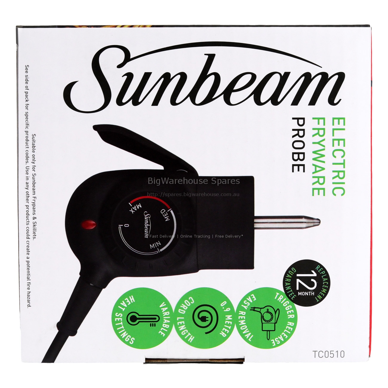 SUNBEAM SUNBEAM Parts List | BigWarehouse Spares