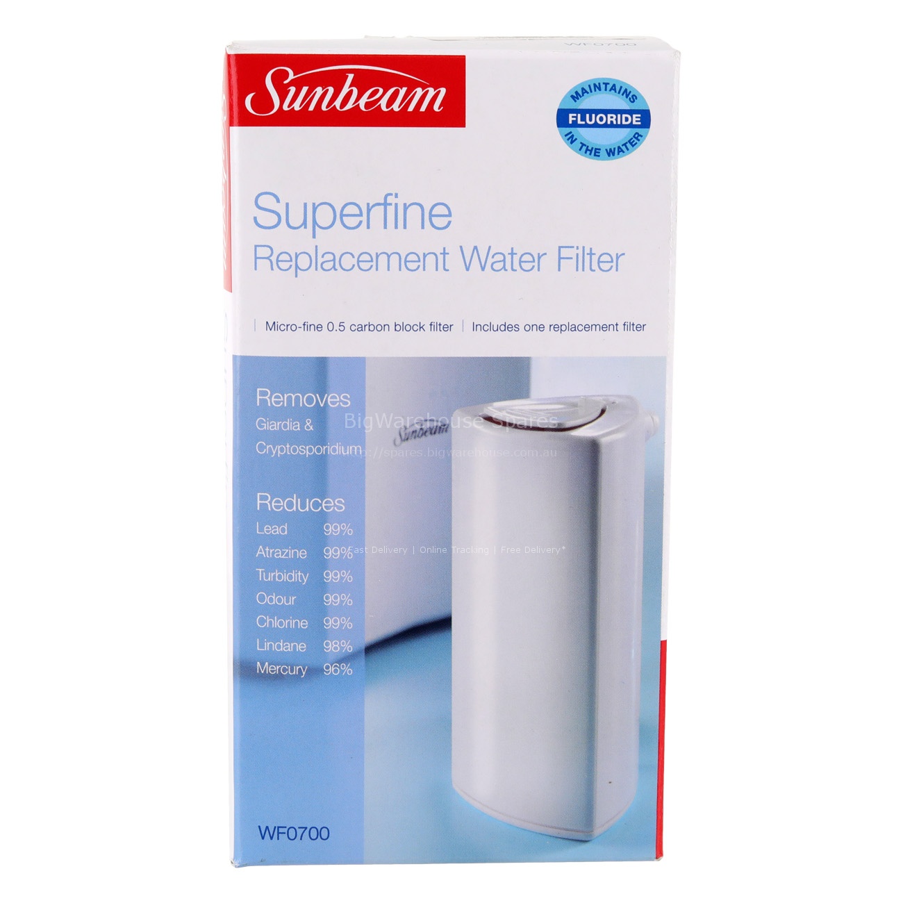 SUNBEAM WATER FILTER WF7400 filter assembly | BigWarehouse Spares